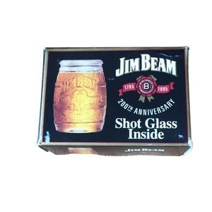 Accents | Jim Bean 20th Anniversary Shot Glass | Poshmark